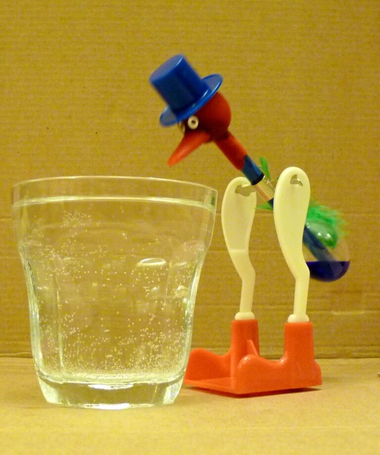 The Fascinating History of the Drinking Bird Novelty – Mall Of Peddlers